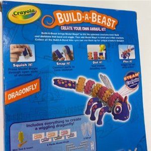 Crayola | Toys | Crayola Build A Beast Dragonfly Art Kit | Poshmark